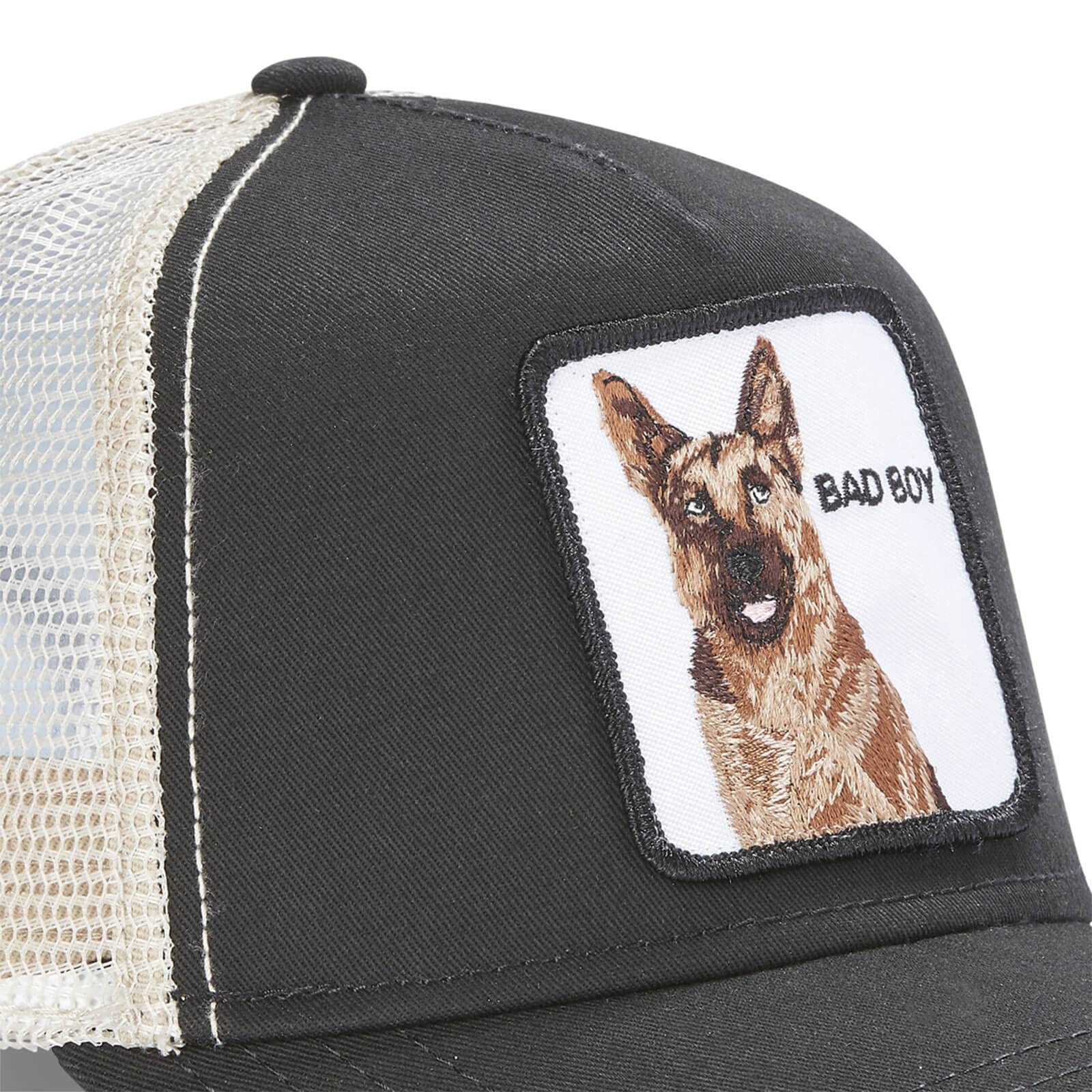 Goorin Brothers Animal Farm Snap Back Trucker Hat Black Bouncer One Size