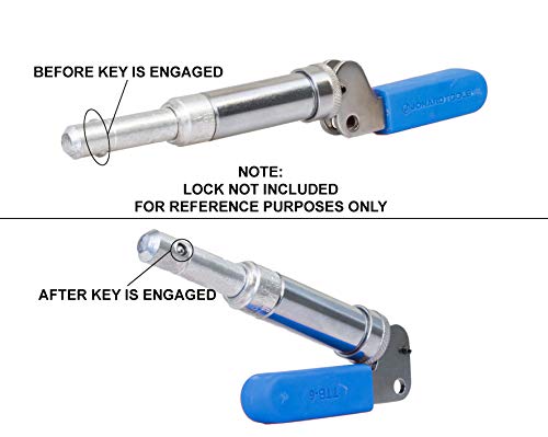 Jonard TTB-6 Steel Barrel Fastener Plunger Tool with Handle for CATV Pedestal Fasteners with 0.176” to 0.196” Inside Diameter