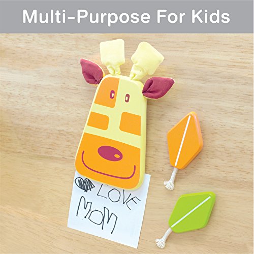 I'm Wood and Fabric Wall Growth Chart, Height Measurement, Scale, Ruler for Kids (Cow)
