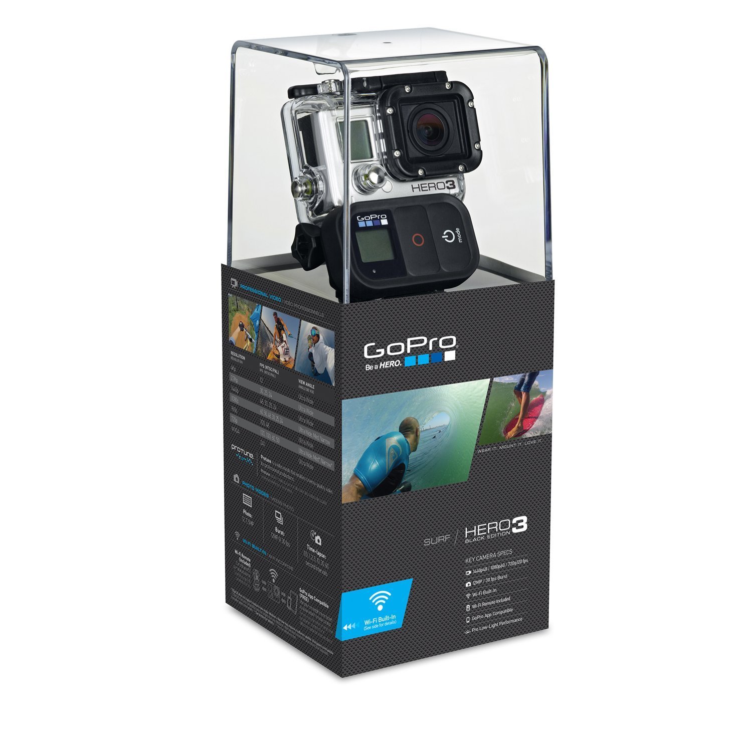 GoPro CHDMX-301 Camera HD HERO3 Black Edition Motorsports