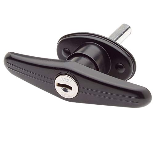 Gordon Glass Co Bauer Truck Cap, Topper, Camper Locking T-Handle - T-311 - Counter Clockwise | Keyed with J327 Key