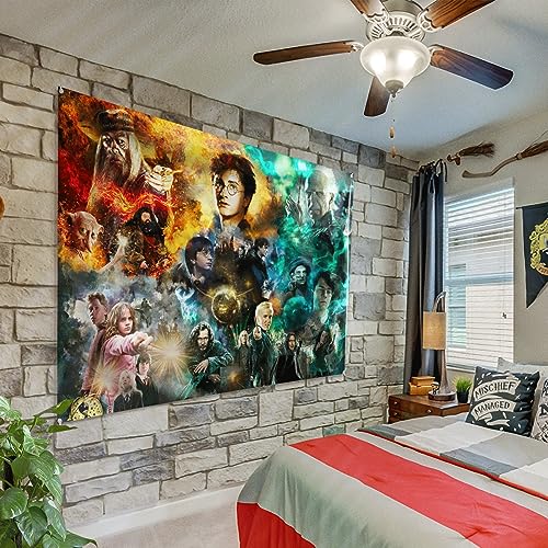 JUMANT Potter Tapestry - Harry Tapestry - Magical Tapestry - 59x51 In