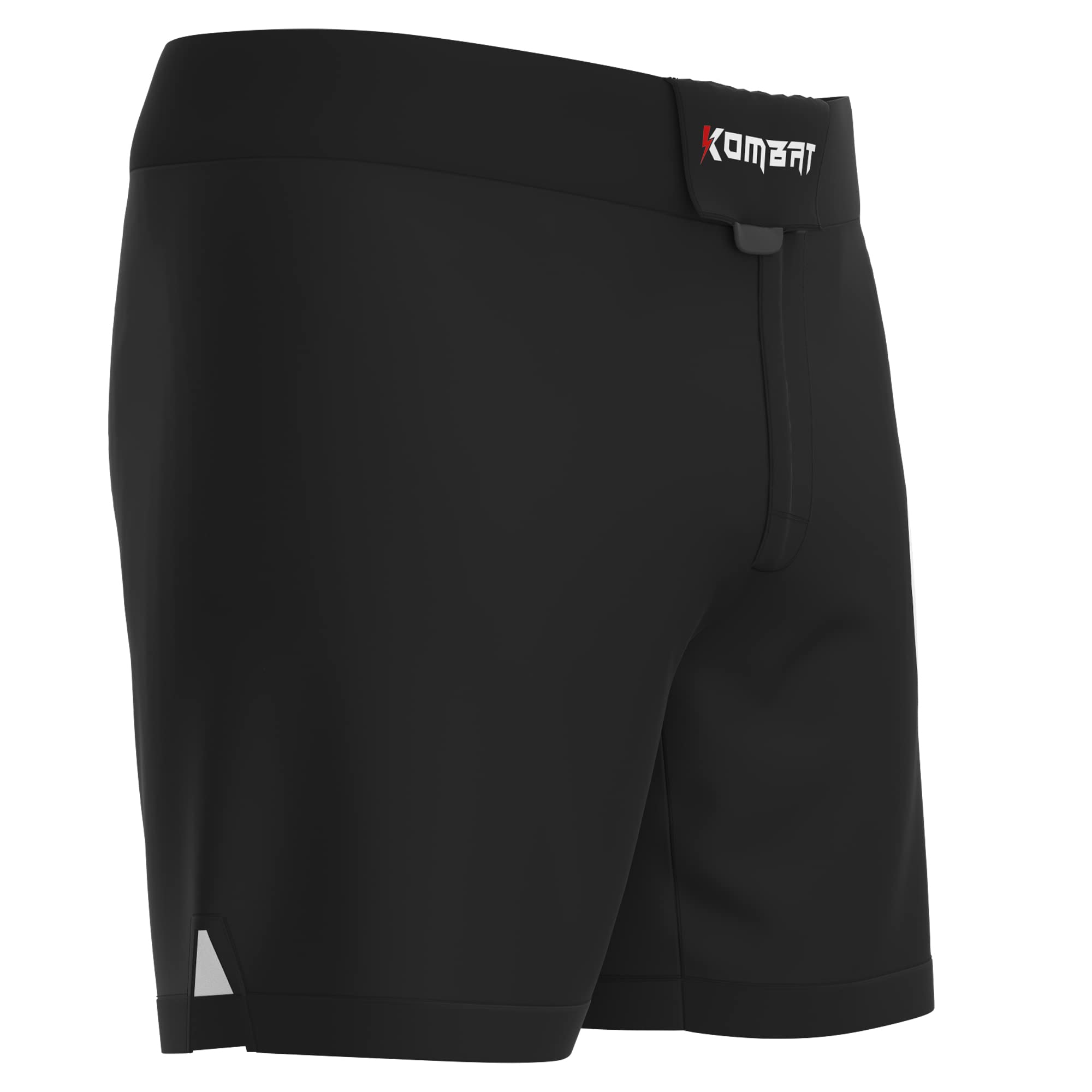 KOMBAT USA Men's MMA Shorts β Baseline Grappling & Fight Shorts | Athletic Shorts | Muay Thai BJJ Training Jiu Jitsu No Gi (as1, Alpha, x_l, Regular, Regular, Black)