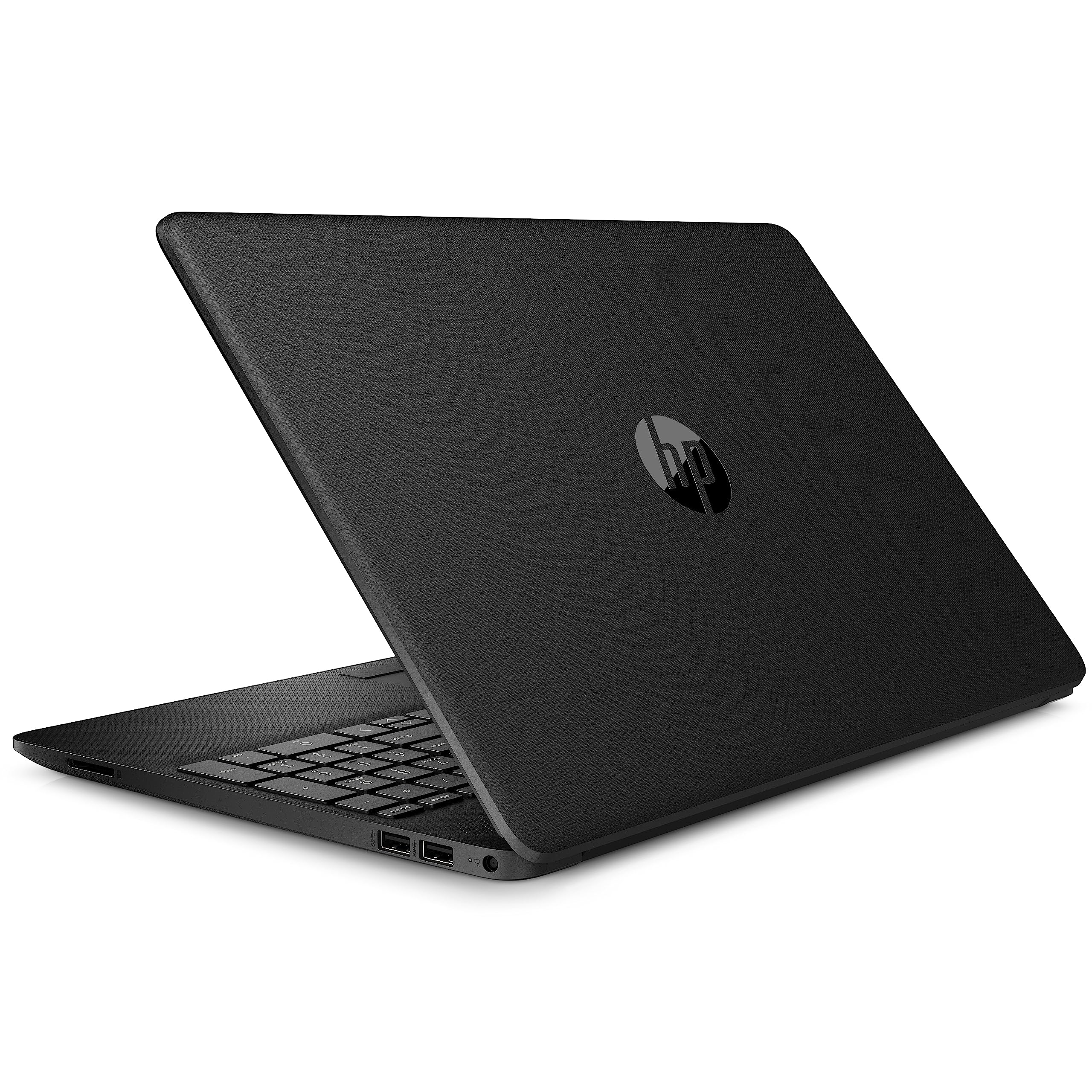 HP 15 15.6" Laptop Computer, Intel Pentium Silver N5030 Quad-Core up to 3.1GHz, 8GB DDR4 RAM, 512GB PCIe SSD, 802.11AC WiFi, Bluetooth, 1-Year Office 365, Black, Windows 11 Home S, BROAG Cable