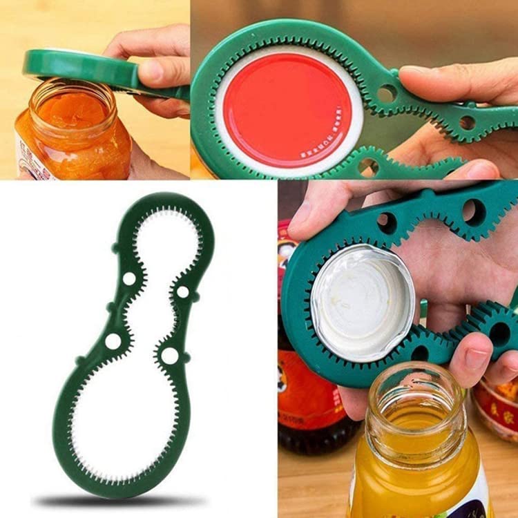 Hands Free Automatic Can Opener: Electric One Touch Button - No Sharp Edge, Great For Arthritis, Battery Powered, Opens Cans in Seconds