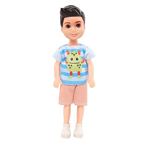 TimDtvo 7Pcs 6 inch Chelsea Boy Doll Clothes for Chelsea Boy Doll, 7 Sets Doll Outfits with 7 Pair Doll Shoes Accessories (No Doll)