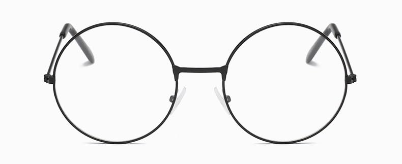 HDTVTV Round Anti Glare Computer Readers Fashion Eyewear Flat Light Mirror Blue Light Blocking Reading Glasses (Color : C3, Size : +0.00)