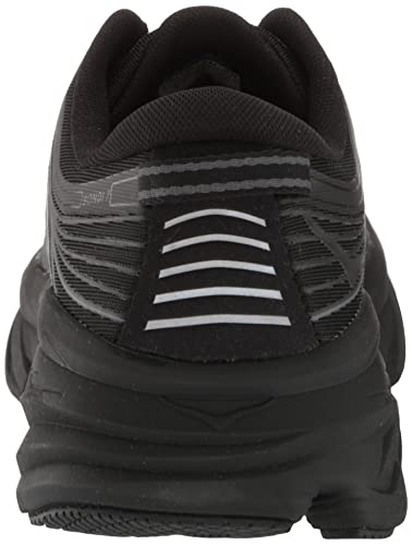 HOKA ONE ONE Bondi 7 Mens Shoes Size 9, Color: Black/Black