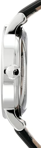 Tissot Mens Everytime Desire Auto 316L Stainless Steel case Automatic Watch, Black, Leather, 21 (T1094071603201)