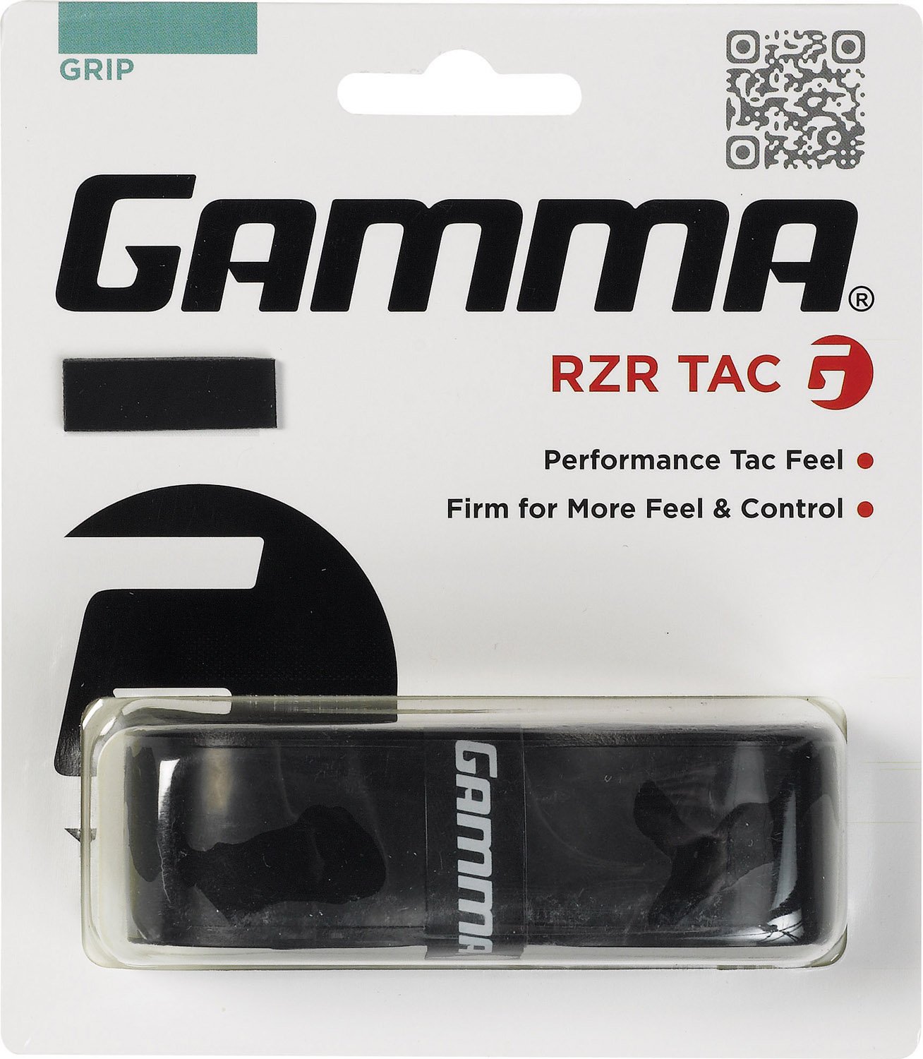 Gamma Sports RZR Tac Replacement Grip, Black