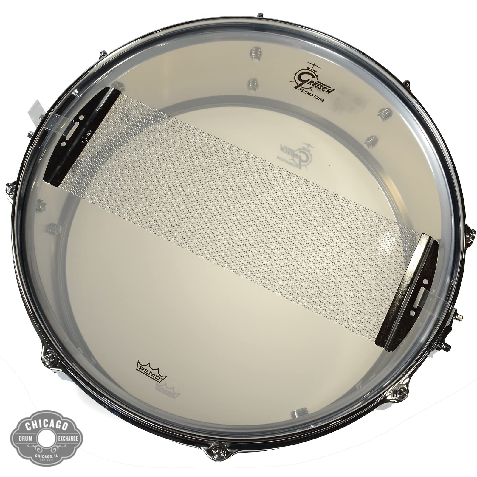 Gretsch 5x14 USA G-4000 Chrome Over Brass Snare Drum