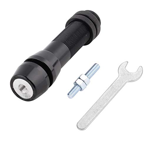 Haowecib Bow Reels Accessory, Convenient to Use Bowfishing Reel Seat Mount with High Accurate Screw Aluminum Alloy for Fishing Tool for Fishing Lovers(Black)