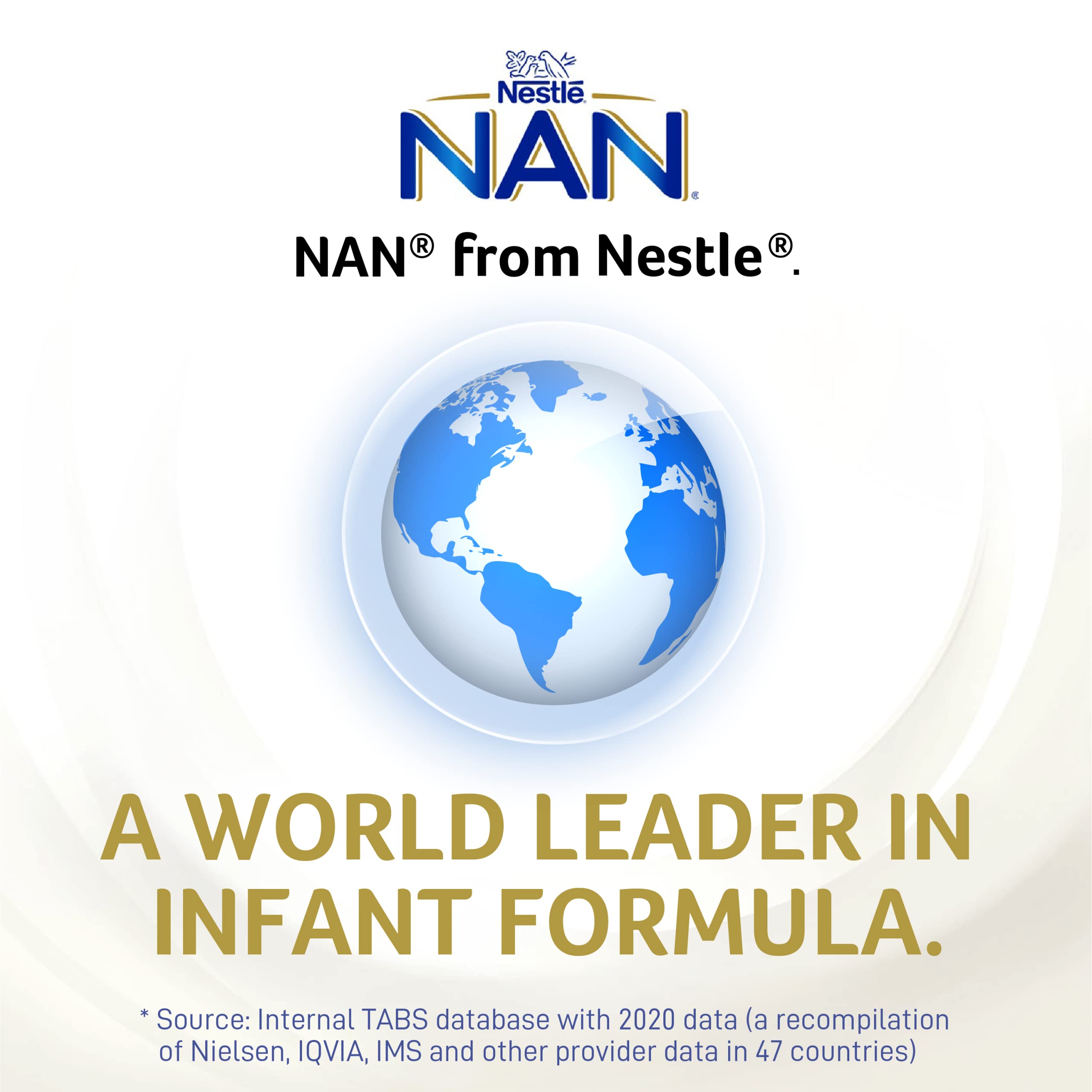 Nestlé NAN SUPREMEpro 1, Premium Baby Formula, Newborn to 12 Months – 800g