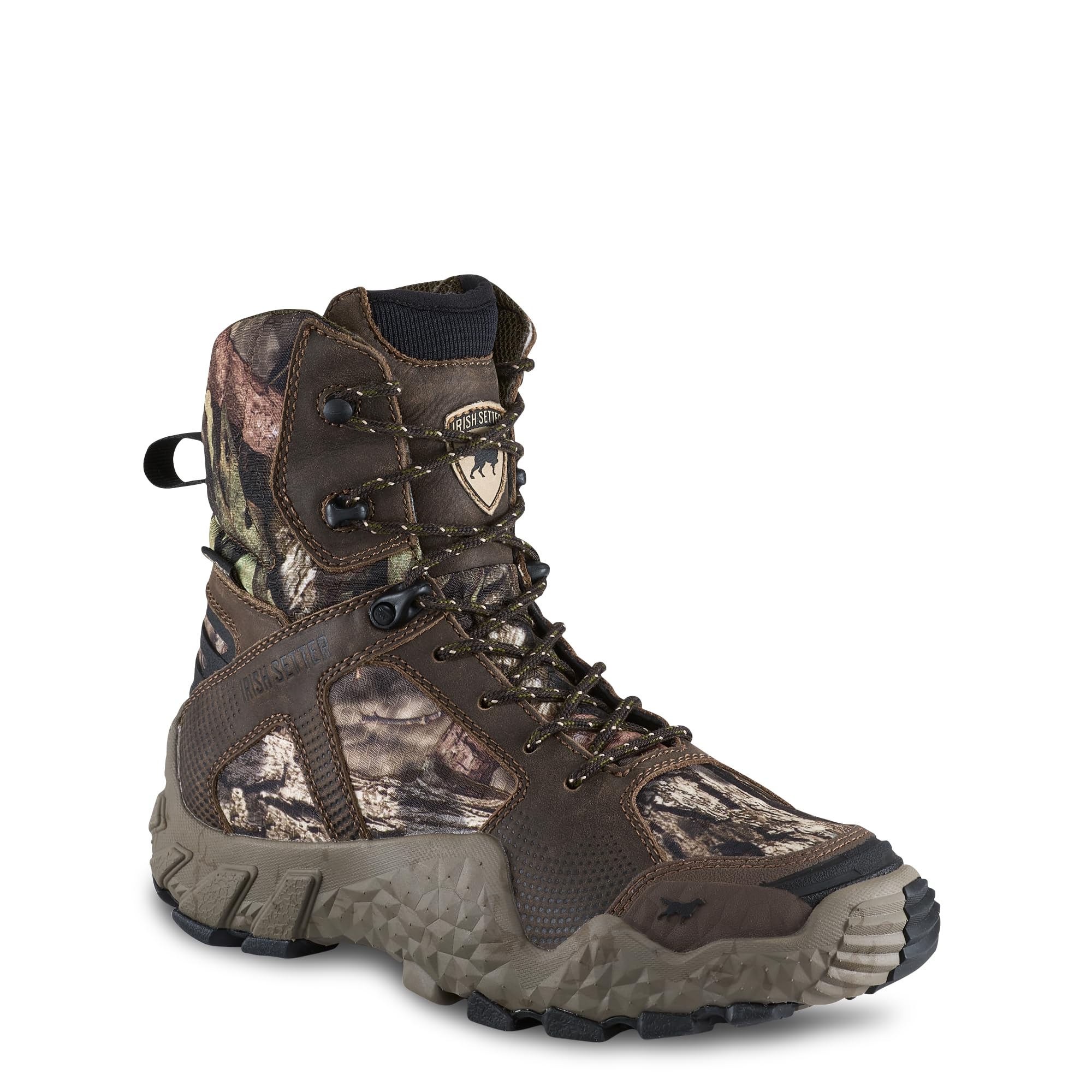 Irish Setter, VaprTrek, Women's, 8", Waterproof, Insulated 400g, Hunting Boot, Mossy Oak Break-up Country, 9 D (Wide)