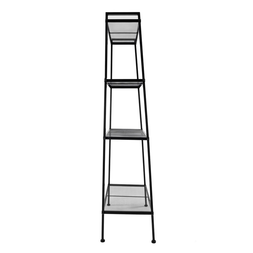 Goujxcy Book Ladder Shelf,4-Tier Ladder Shelf Bookcase Leaning Home Office Free Standing Wooden Frame Decor Bookshelf Storage Flower Shelf Display Shelf