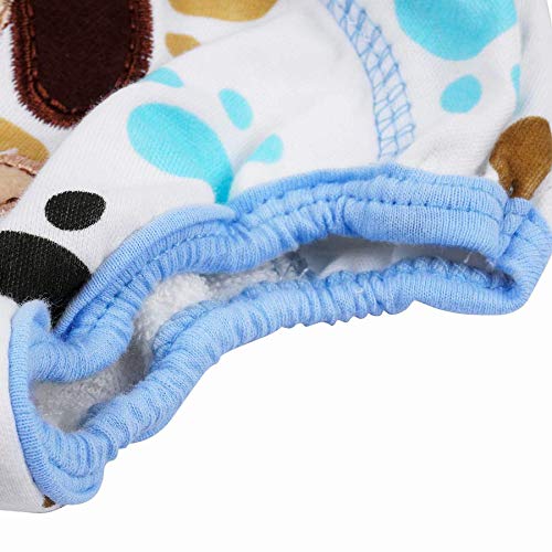 HaimoBurg 3 Pack Baby Toddler Potty Training Pants Reusable Underwears Diapers
