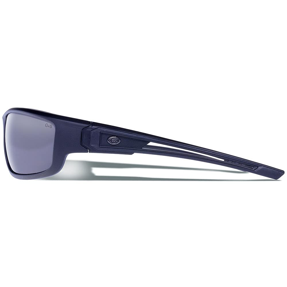 Gargoyles Men's Squall Wrap Sunglasses, Grey, 68mm