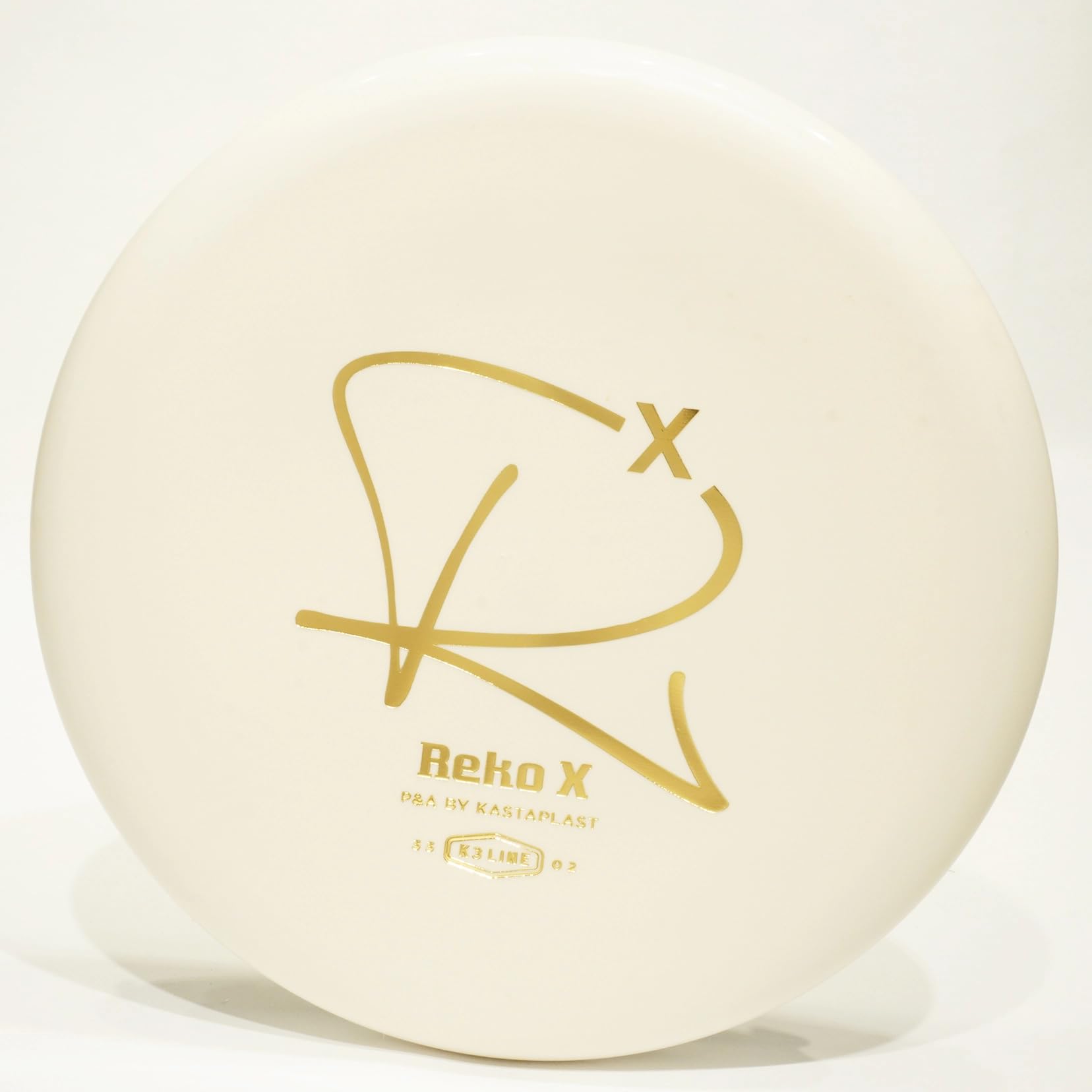 Kastaplast Reko-X (K3) Putter & Approach Golf Disc, Pick Weight/Color [Stamp & Exact Color May Vary] White 170-172 Grams