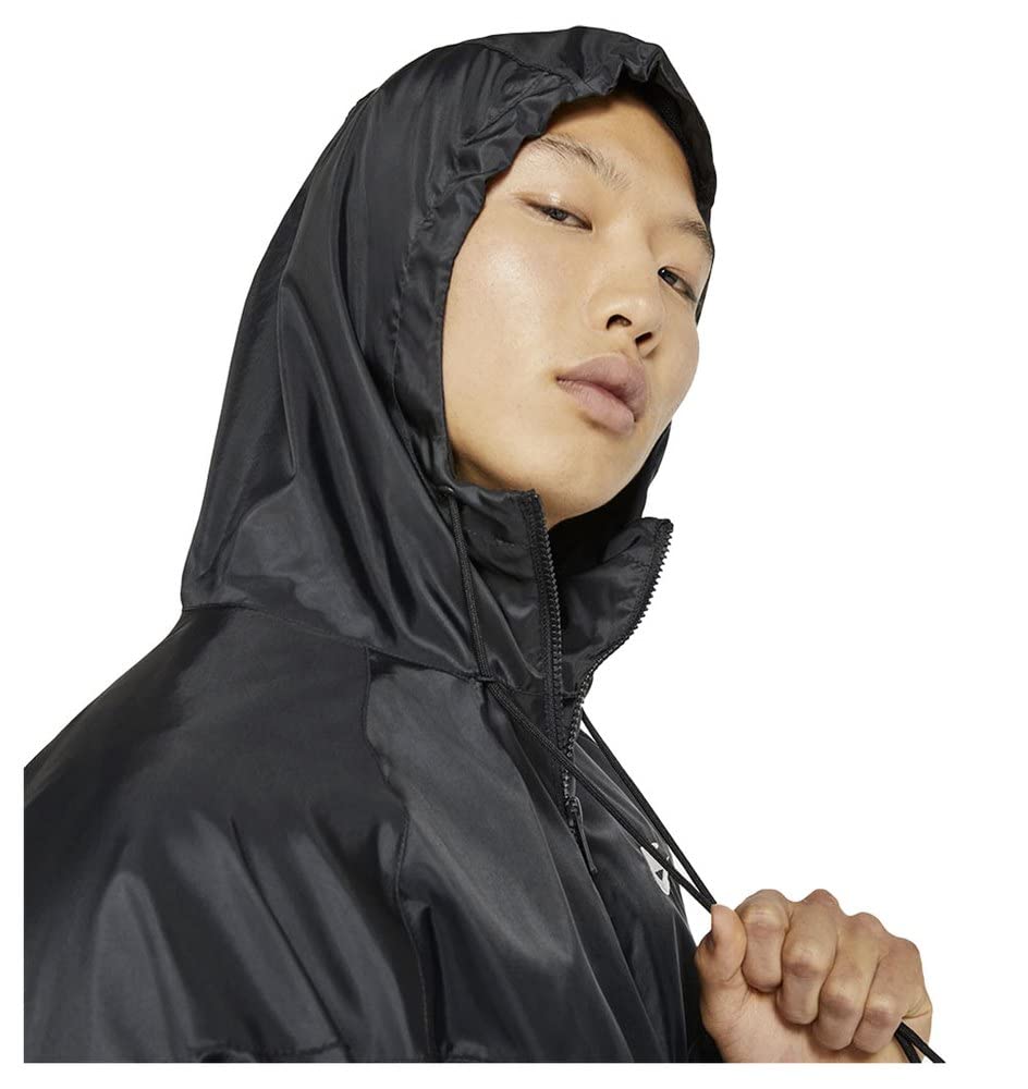Jordan Mashup Jumpman Classics Windrunner Mens Active Hoodies Size Xl, Color: Wild Fearless Black/White-Black