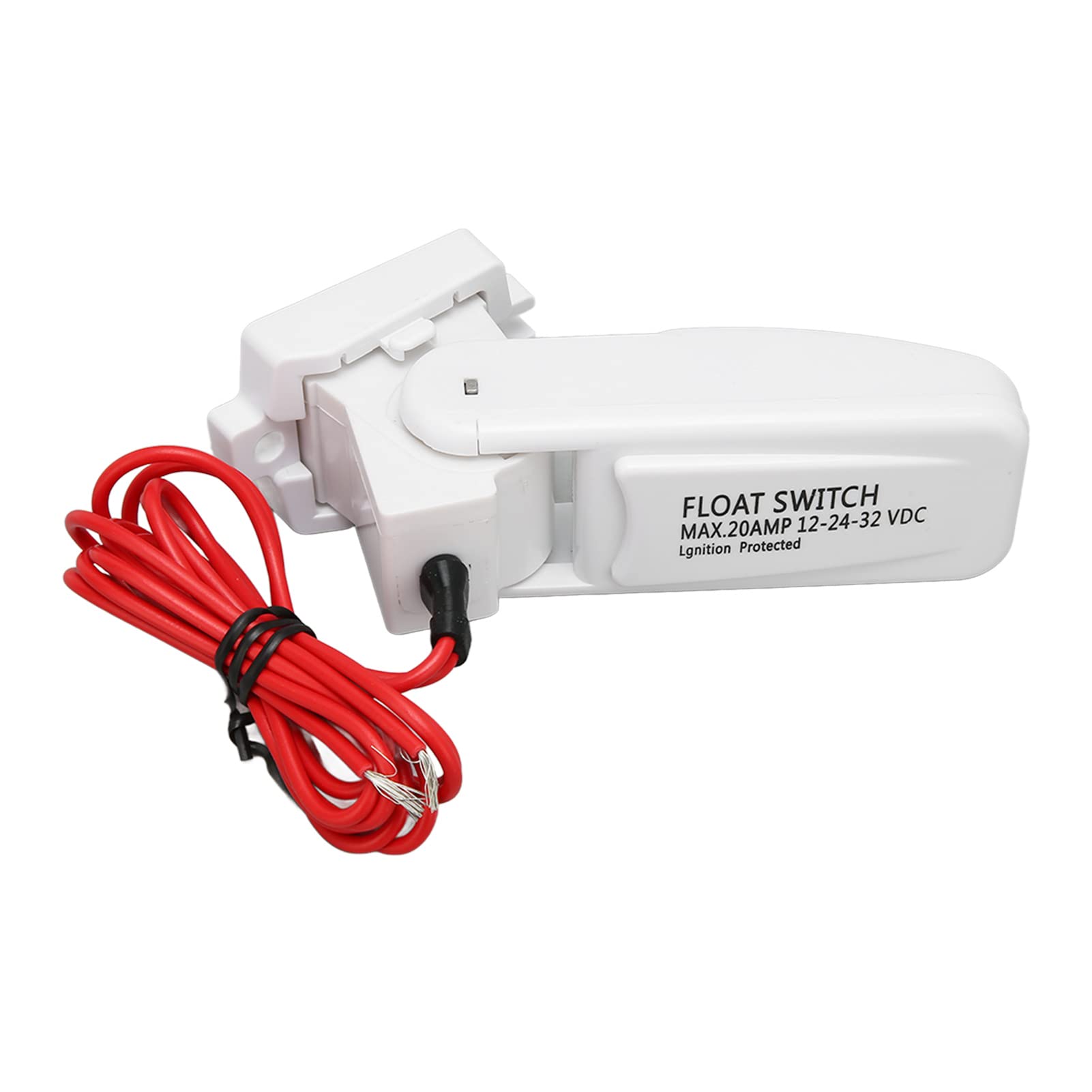 KOSDFOGE Boat Bilge Pump Float Switch Automatic High Power Safe 18AWG Marine Bilge Pump Float Switch for Domestic Water Seawater