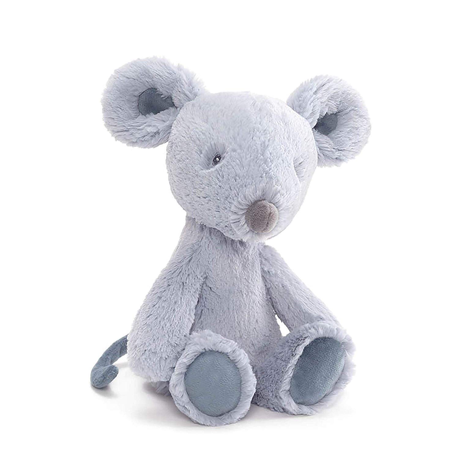 GUND Baby Baby Toothpick Spencer Mouse Plush Stuffed Animal, Grey, 12”, Blue