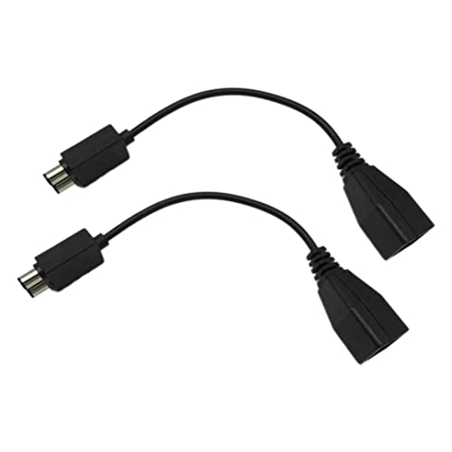 High Performance 1 Pair Power Adapter Cord Cable Compatible with Microsoft Xbox 360, Suitable for Microsoft Xbox One RIUSE