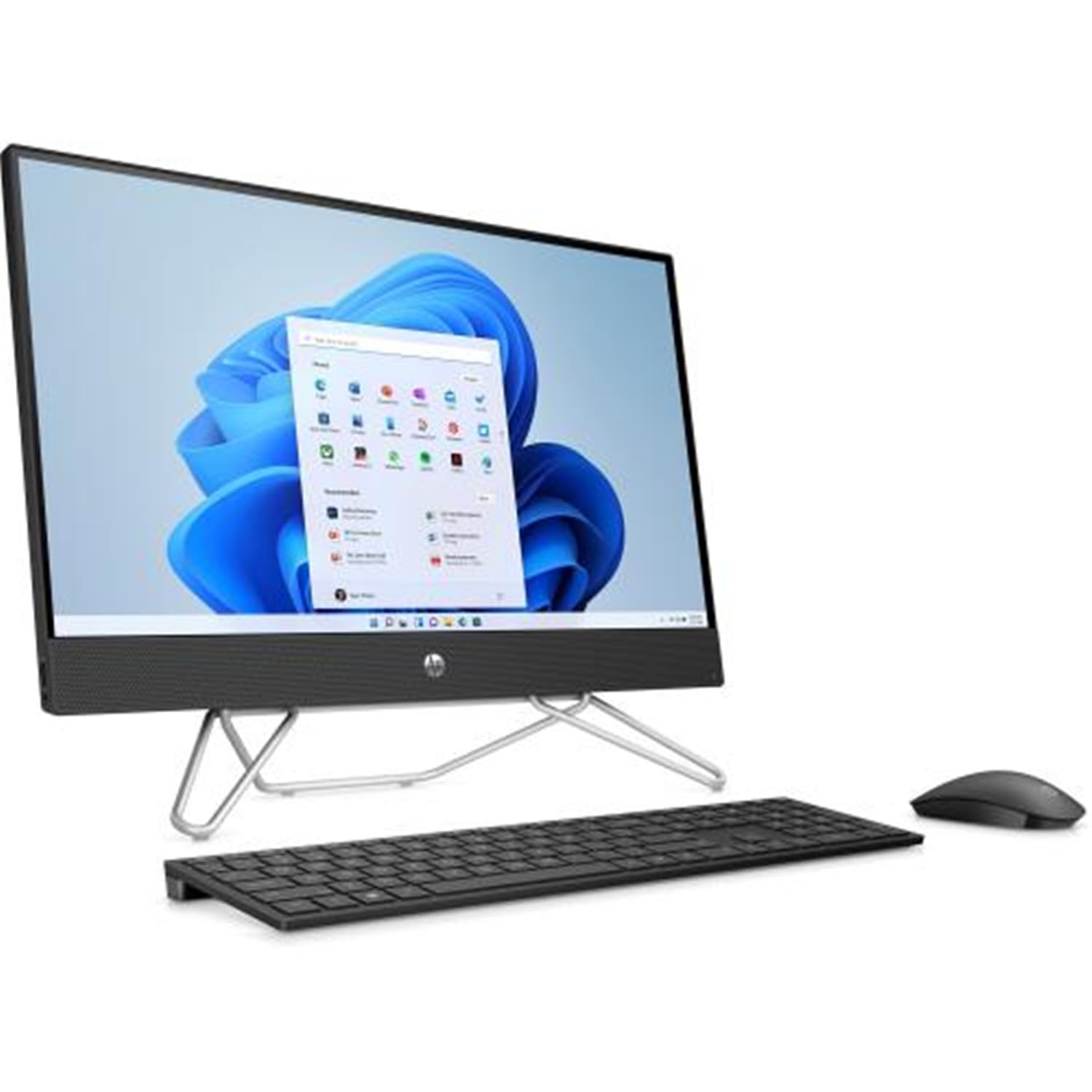 HP 2023 24 23.8" Touchscreen FHD Business All-in-One Desktop Computer, Intel Pentium Silver J5040, 32GB DDR4 RAM, 2TB PCIe SSD, WiFi 6, BT 5.2, Keyboard + Mouse, Black, Windows 11 Pro, BROAG Stylus
