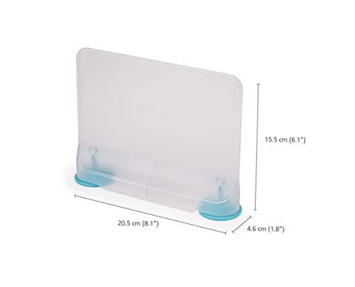 Joseph Joseph FridgeStore Under-Shelf Storage Drawer, One Size, Clear/Blue