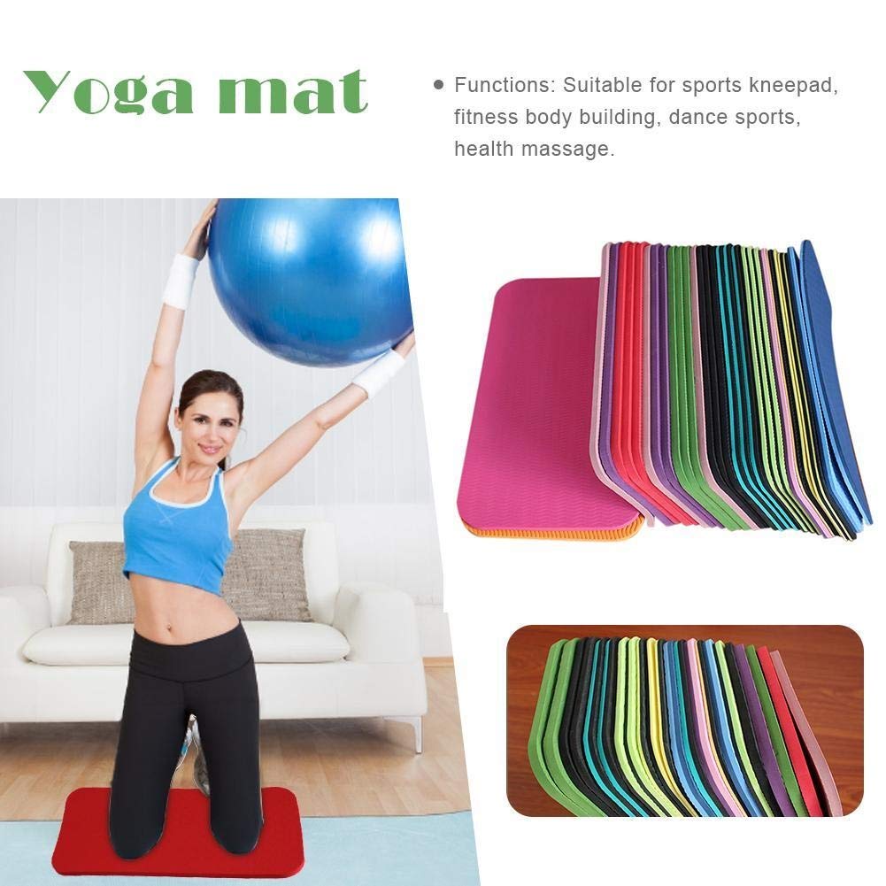GyLazhuzizYJD Yoga Knee Pad Pull Exercise Tool Non-slip Moisture-proof Yoga Mat Flat Support Elbow Pad Cushion Indoor Sports Accessories