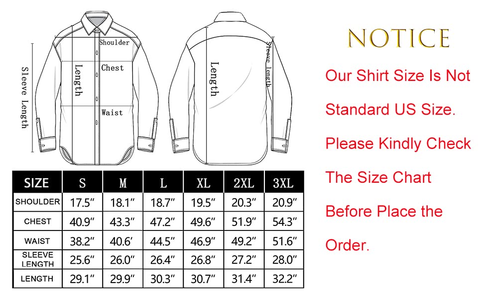 Hi-Tie Hunter Green Long Sleeve Dress Shirts for Men Stretch Solid Woven Button Down Athletic Fit No Iron Shirt 15.5 Neck