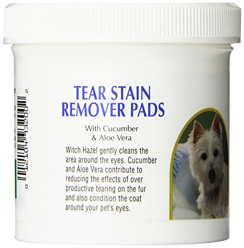 Gold Medal Pets Tear Stain Remover Pads for Dogs, 90 Count
