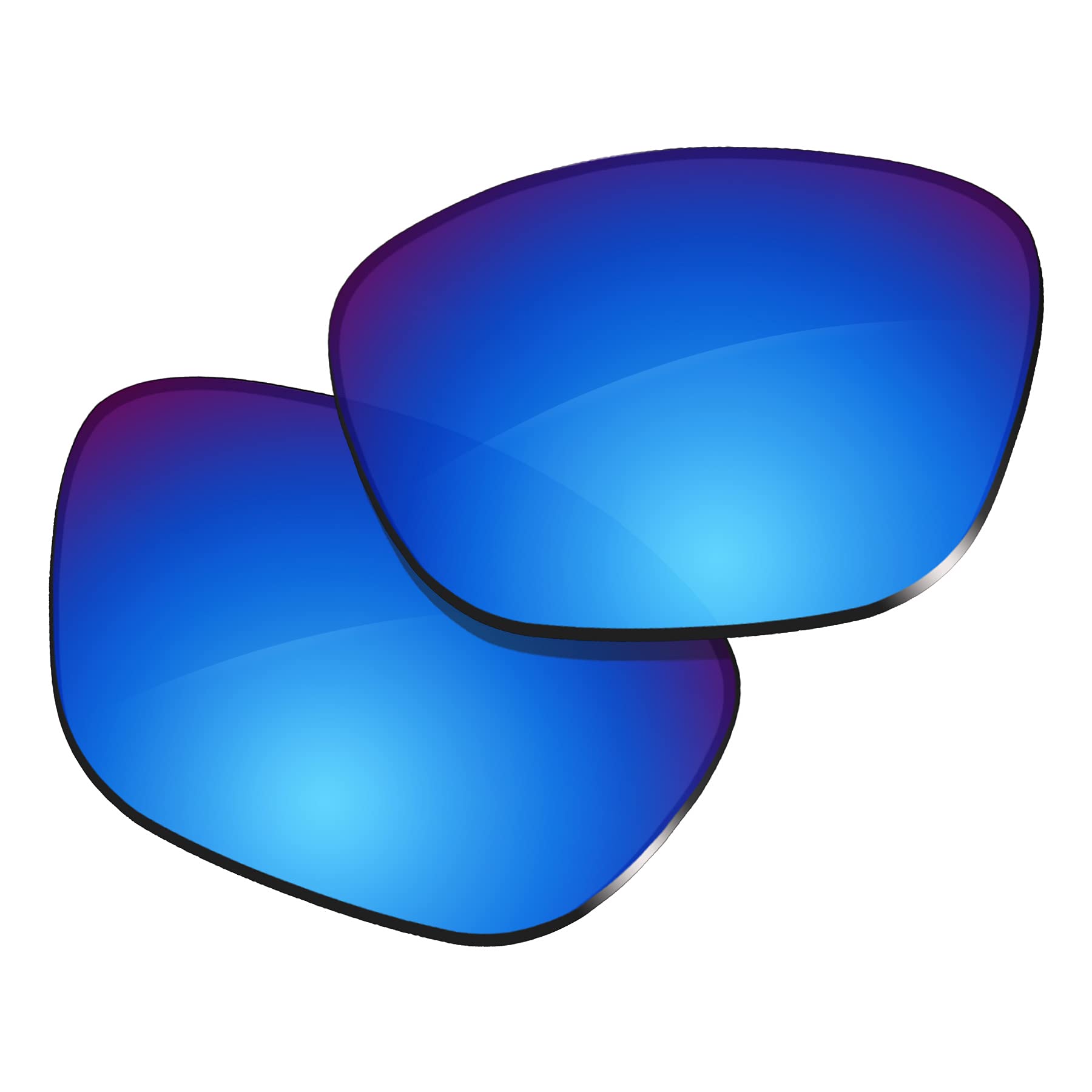 Glintbay 100% Precise-Fit Replacement Sunglass Lenses for Bose Alto M/L BMD0006 - Polarized Ice Blue Mirror