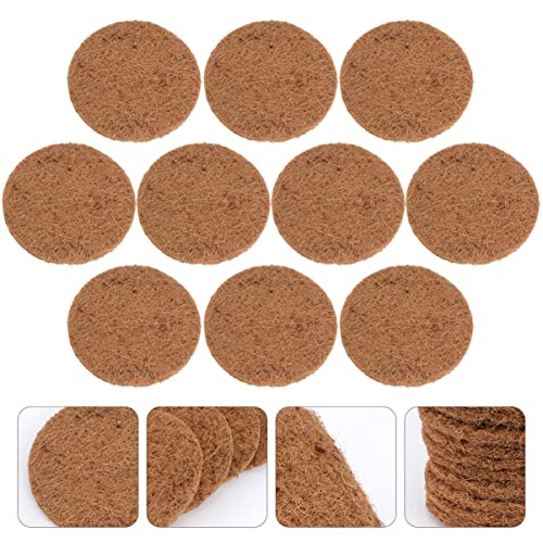 Yardwe Zoa 2pcs Natural Bird Bird Nesting Bowls Pigeon Egg Pigeon Eggs Hatch Mat: 10pcs Birdhouse