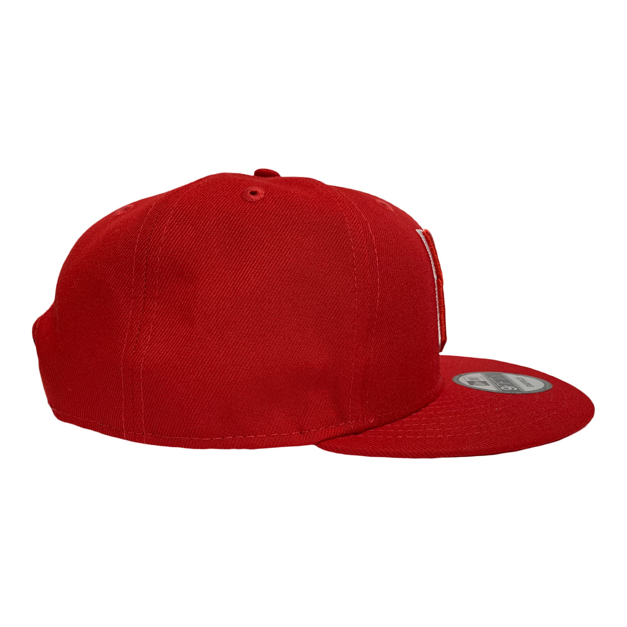 New Era 9FIFTY Transformers Autobot Logo Symbol 80's Cartoon Snapback Hat Cap Red