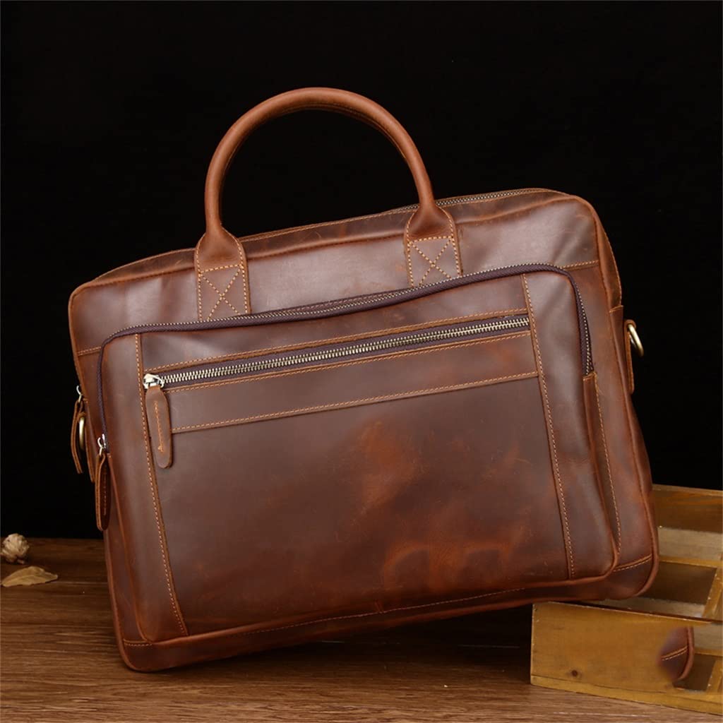 LIRUXUN Men Handbag Men Business Laptop Bag Briefcases for Messenger Tote Large Capacity Messenger Bag