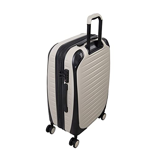 it luggage Lineal 3 Piece Hardside 8 Wheel Expandable Spinner, Oyster Grey, 3 Pc Set