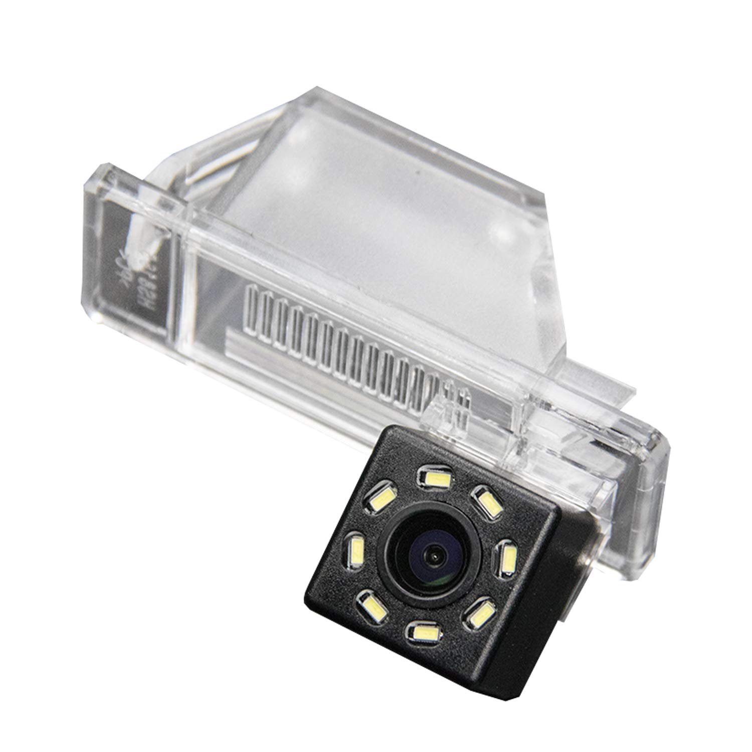 HD 720p Rear View Back Up Reverse Parking Camera in License Plate Waterproof Night Version (NTSC) for Nissan Kicks Geniss/Sunny/Qashqai/X-Trail/Dualis/Navara/Juke 2006-2013