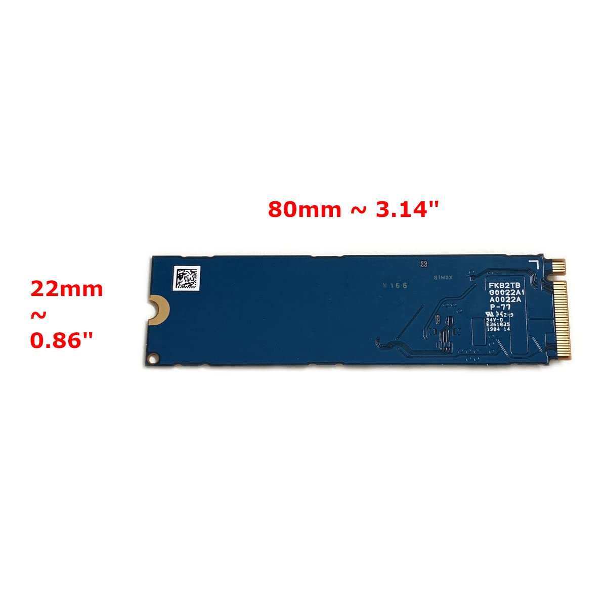 Kioxia SSD 512GB BG4 M.2 2280 80mm KBG40ZNV512G L57448 NVMe PCIe 3.0 Solid State Drive for Dell HP Lenovo Laptop Desktop Ultrabook