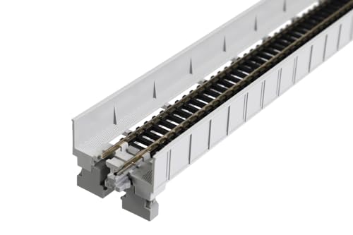 Kato USA Inc. N 186mm 7-5/16 Plate Girder Bridge Gray KAT20452 N Track