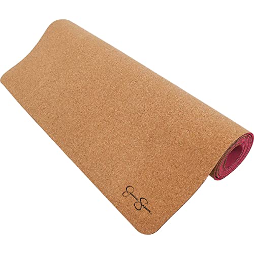 Jessica Simpson 3MM Reversible Cork Yoga Mat