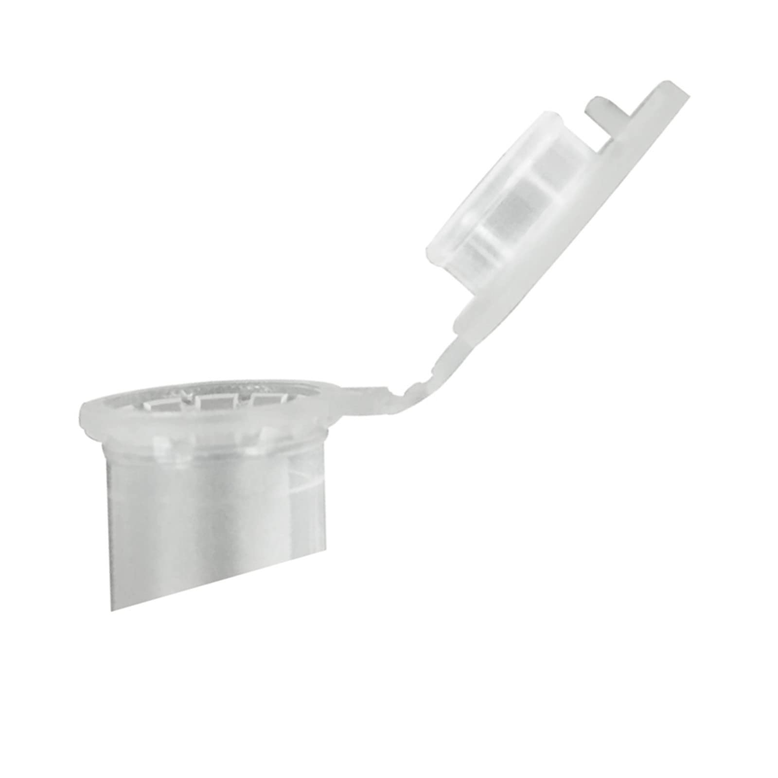 XHBTS 50 Pcs Centrifuge Tubes Bottom Tip Clear Plastic Test Tube Vials 0.2mL 0.5ML 1.5ML (1.5ml)