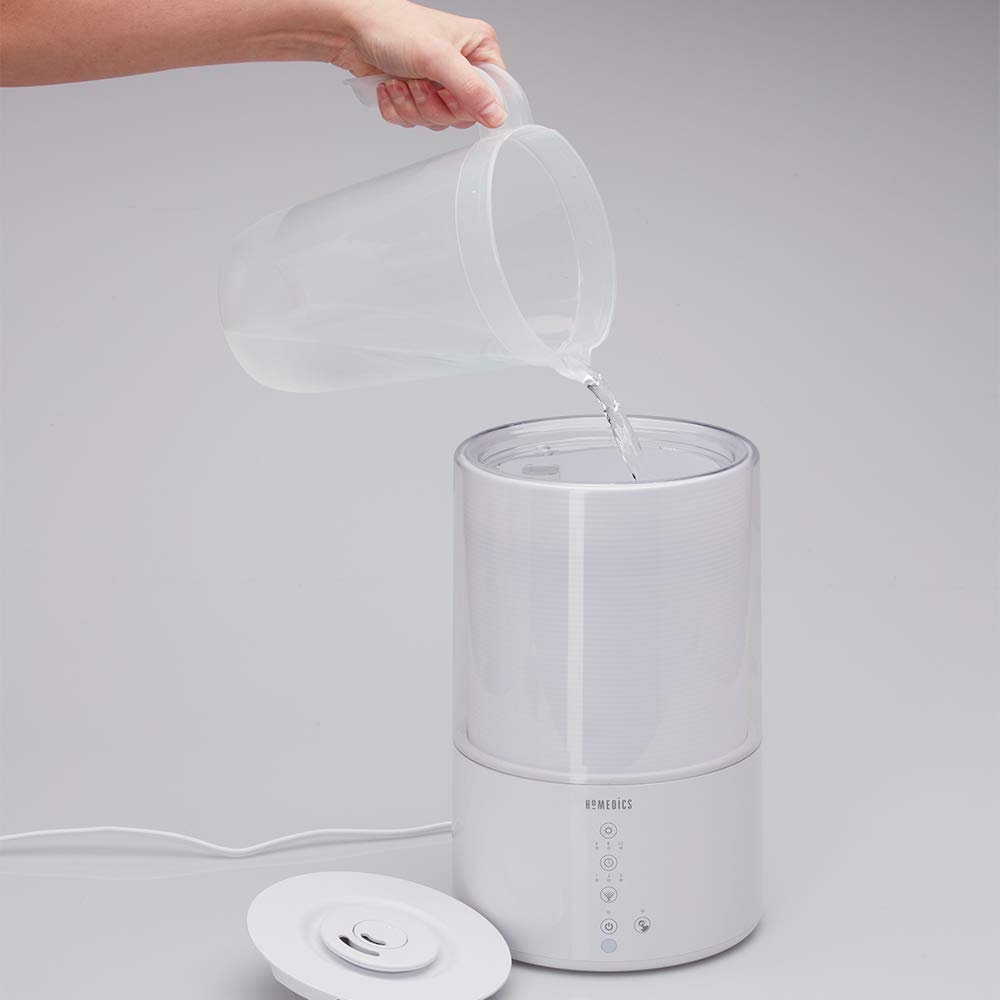 HoMedics, TotalComfort Cool Mist Ultrasonic Humidifier, 360° Misting Nozzle and Essential Oil Tray