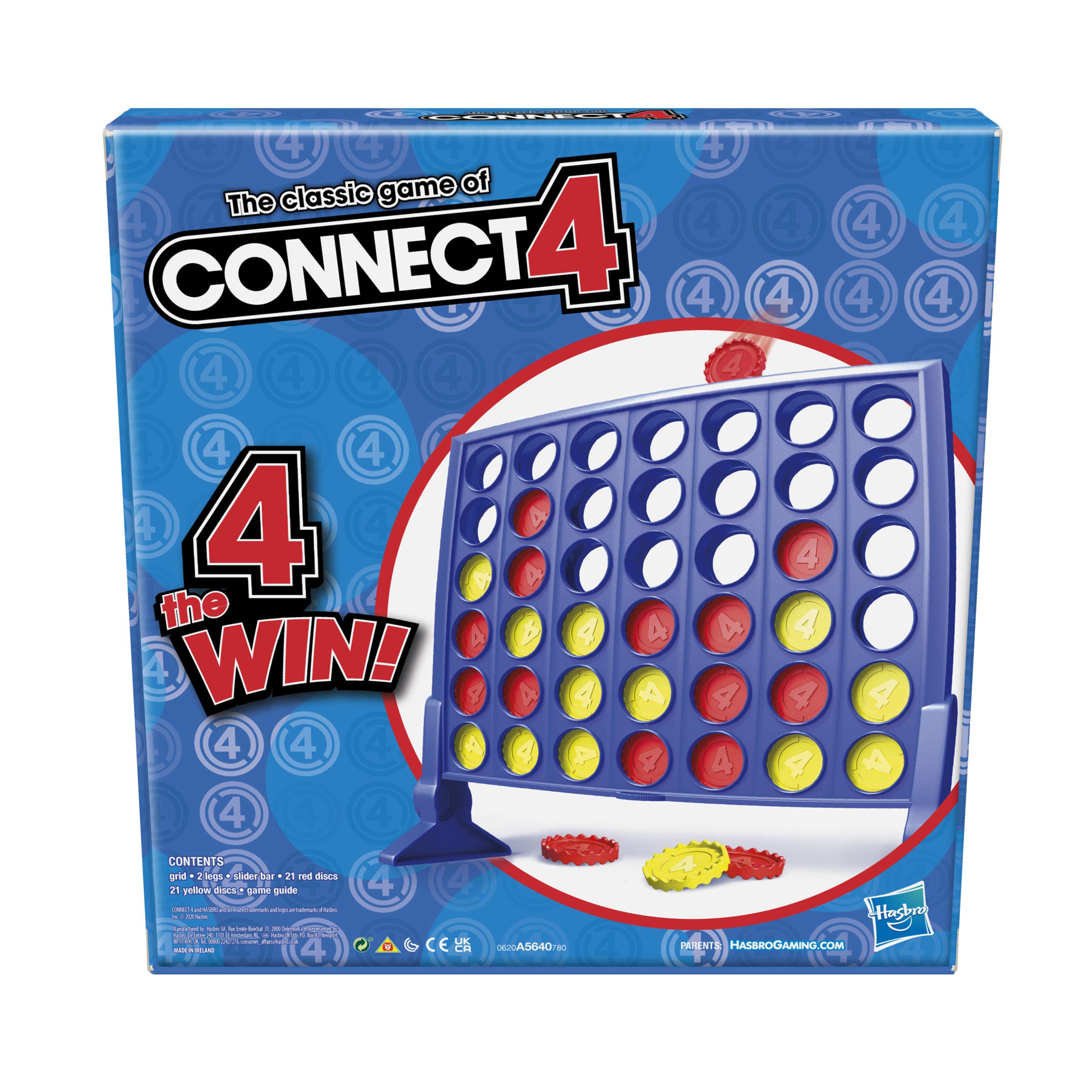 Hasbro Gaming Jenga Classic and Connect 4 Game Bundle