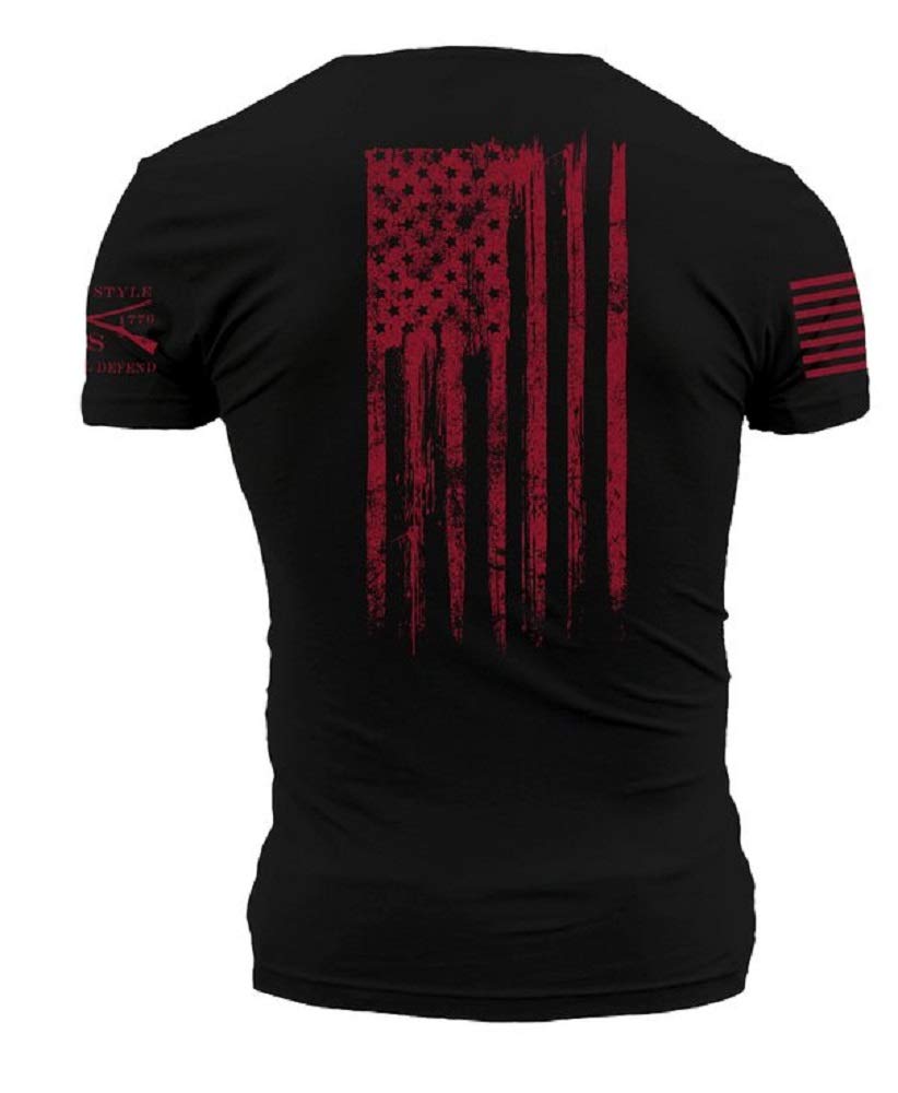 Grunt Style Ink of Liberty Men's T-Shirt, Color Black, Size Small