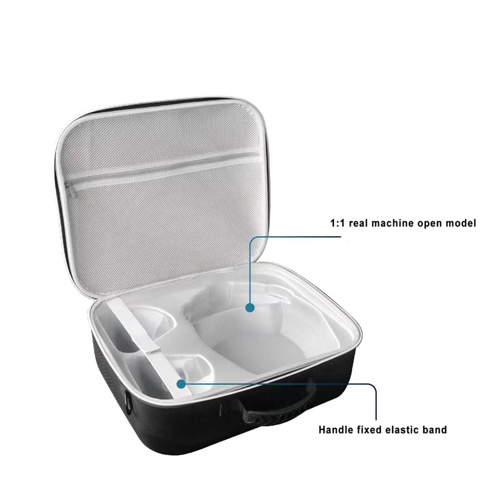 New Storage Carrying Case Large Space EVA Hard Travel Case Storage Bag Carrying Case for PS VR2 All-in-One and Accessories