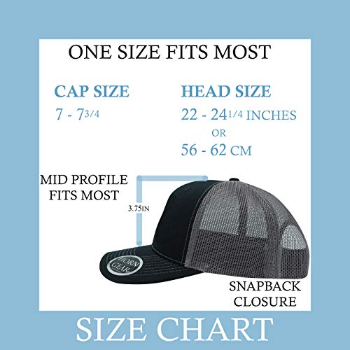 HORN GEAR Trucker Hat - Trout Hat Edition (Brown/Khaki)