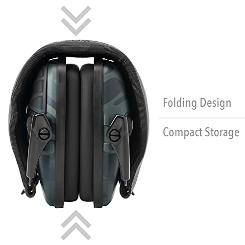 Howard Leight by Honeywell Impact Sport Sound Amplification Electronic Shooting Earmuff, MultiCam Black (R-02527)