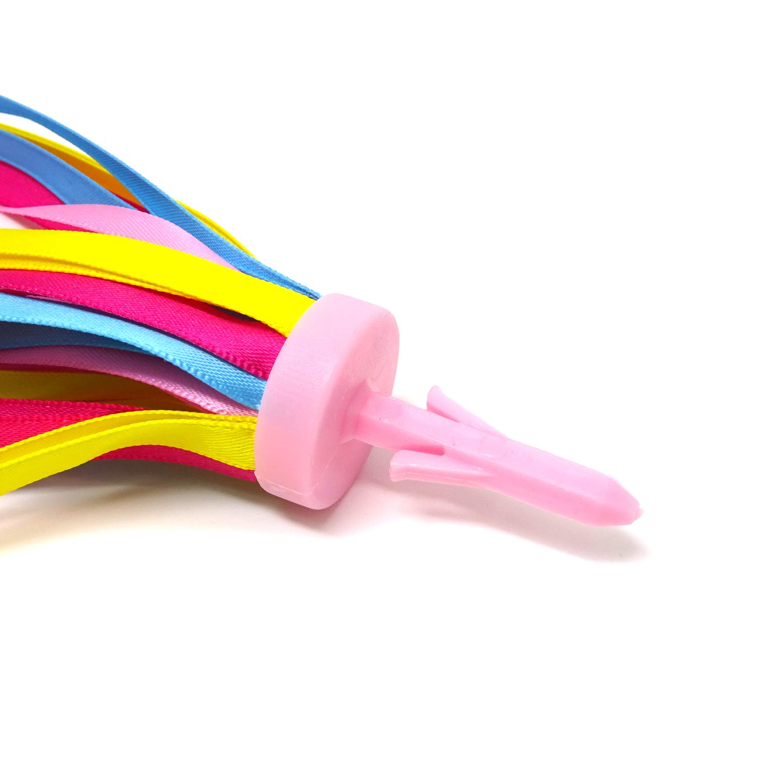 Honbay 1 Pair of Colorful Bike and Scooter Handlebar Streamers (A)