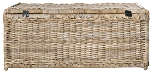 happimess Caden Storage Trunk, 46", Natural