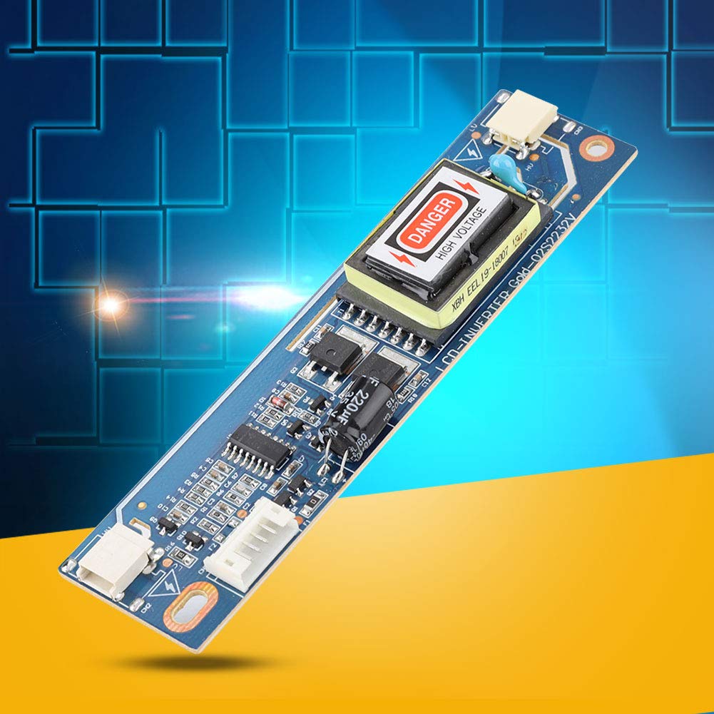 High Pressure Inverter Board CCFL Dual Lamp Large Port High Pressure Inverter Board for 10-22" LCD Screen Backlight 10-28V